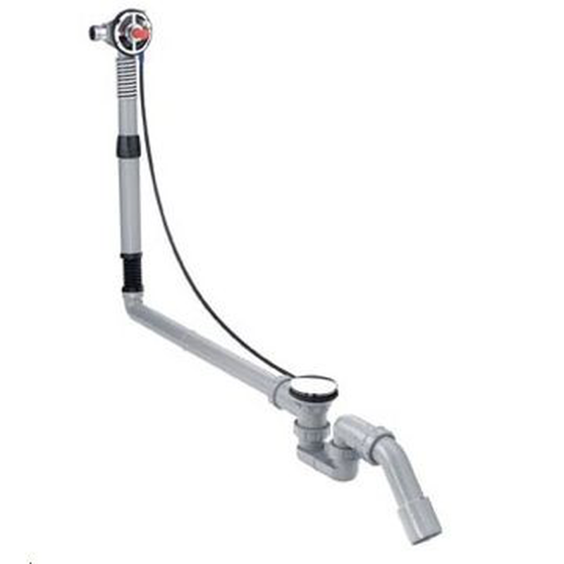 Hansgrohe Exafill S Basic set bath filler, waste and overflow set for ...